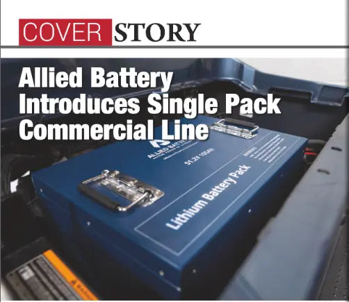 Allied Battery Single Pack COMMERCIAL LINE - Allied Lithium Golf Cart ...